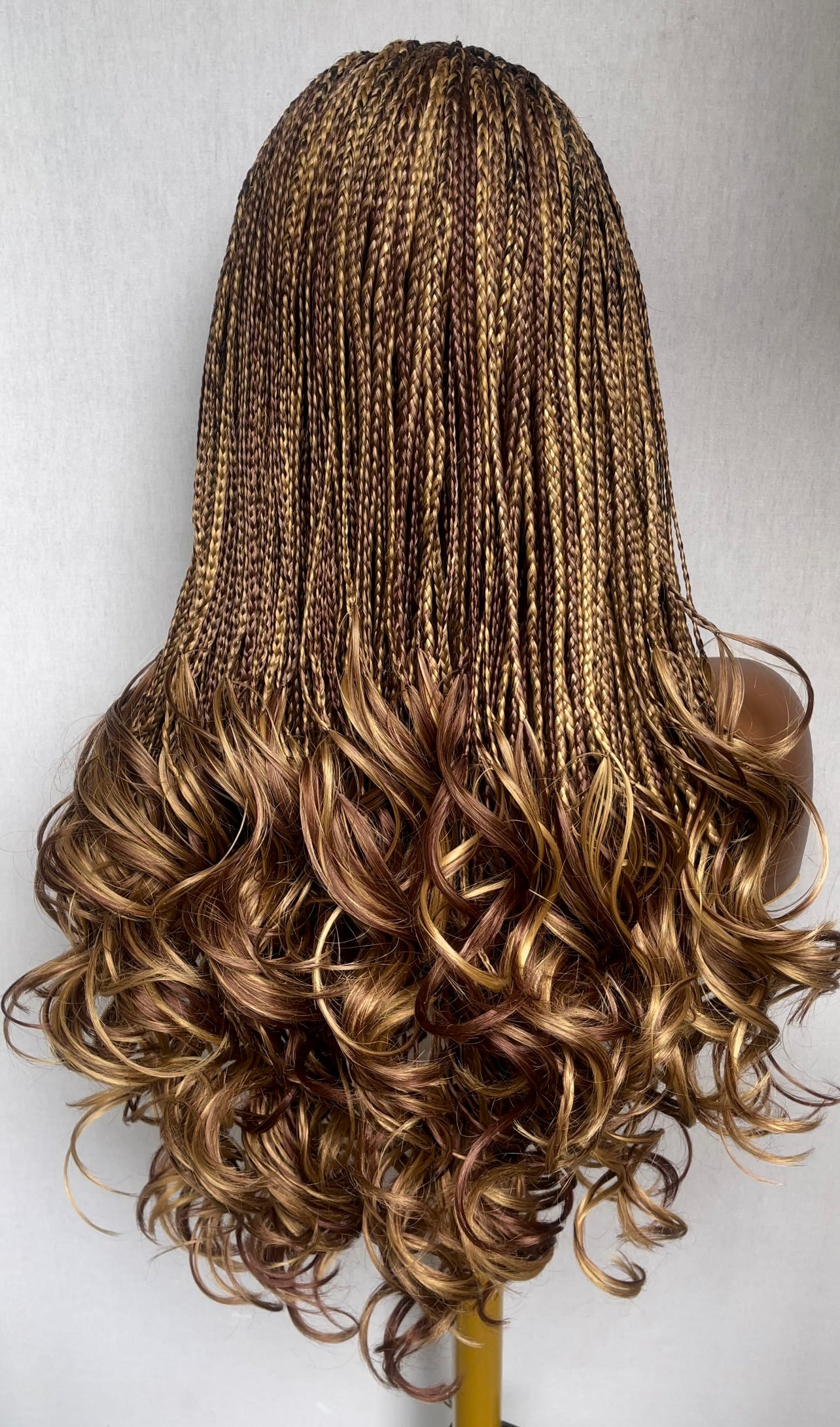 Dora layers french curly braided wig – Ohemaa Braidance